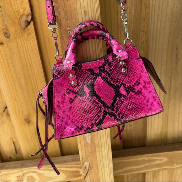 Balenciaga | Bags | Authentic Balenciaga Neo City Mini Python | Poshmark